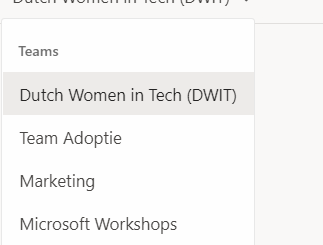 Forms sjablonen maken in Microsoft Teams – Femke Cornelissen